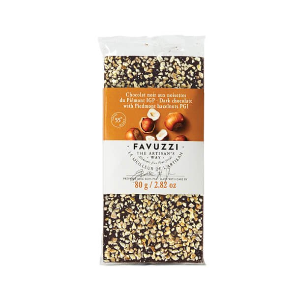 55% Cacao Hazelnut Bar | Products | Favuzzi | Olive oils and fine ...