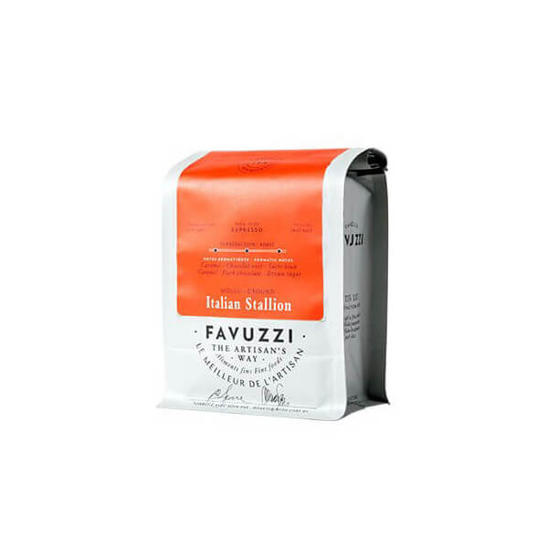 GROUND Espresso Italian Stallion coffee | Products | Favuzzi | Olive ...