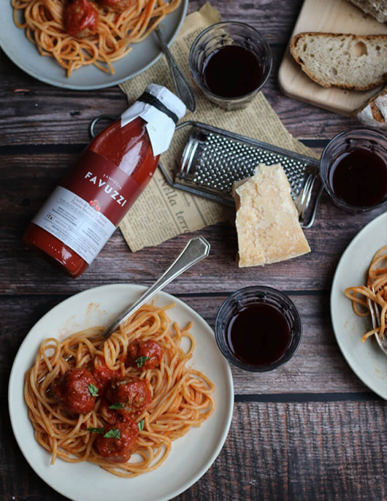 Pasta con polpette | Recipes | Favuzzi | Olive oils and fine Italian ...